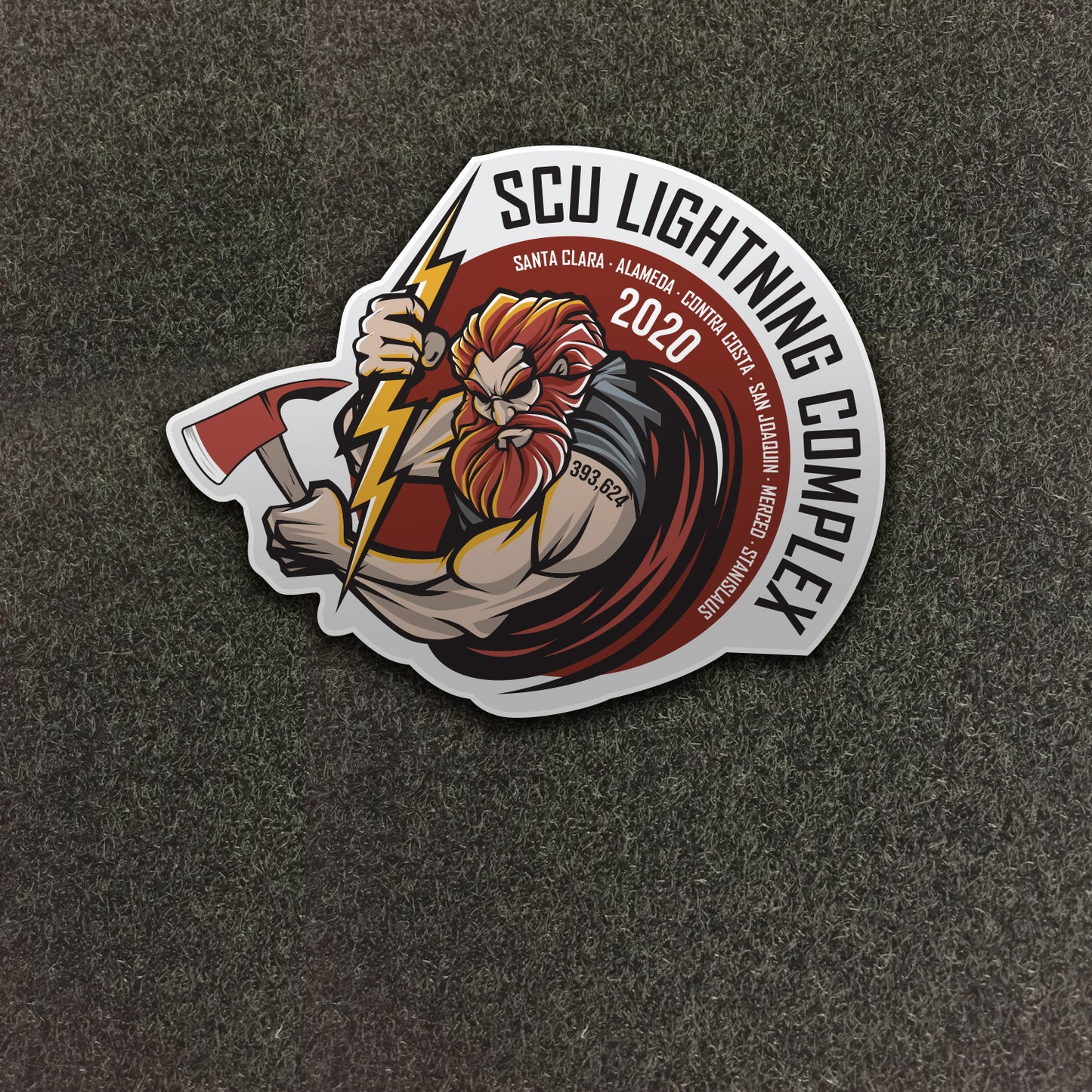 SCU LIGHTNING COMPLEX Fire Patch – Fireline Design